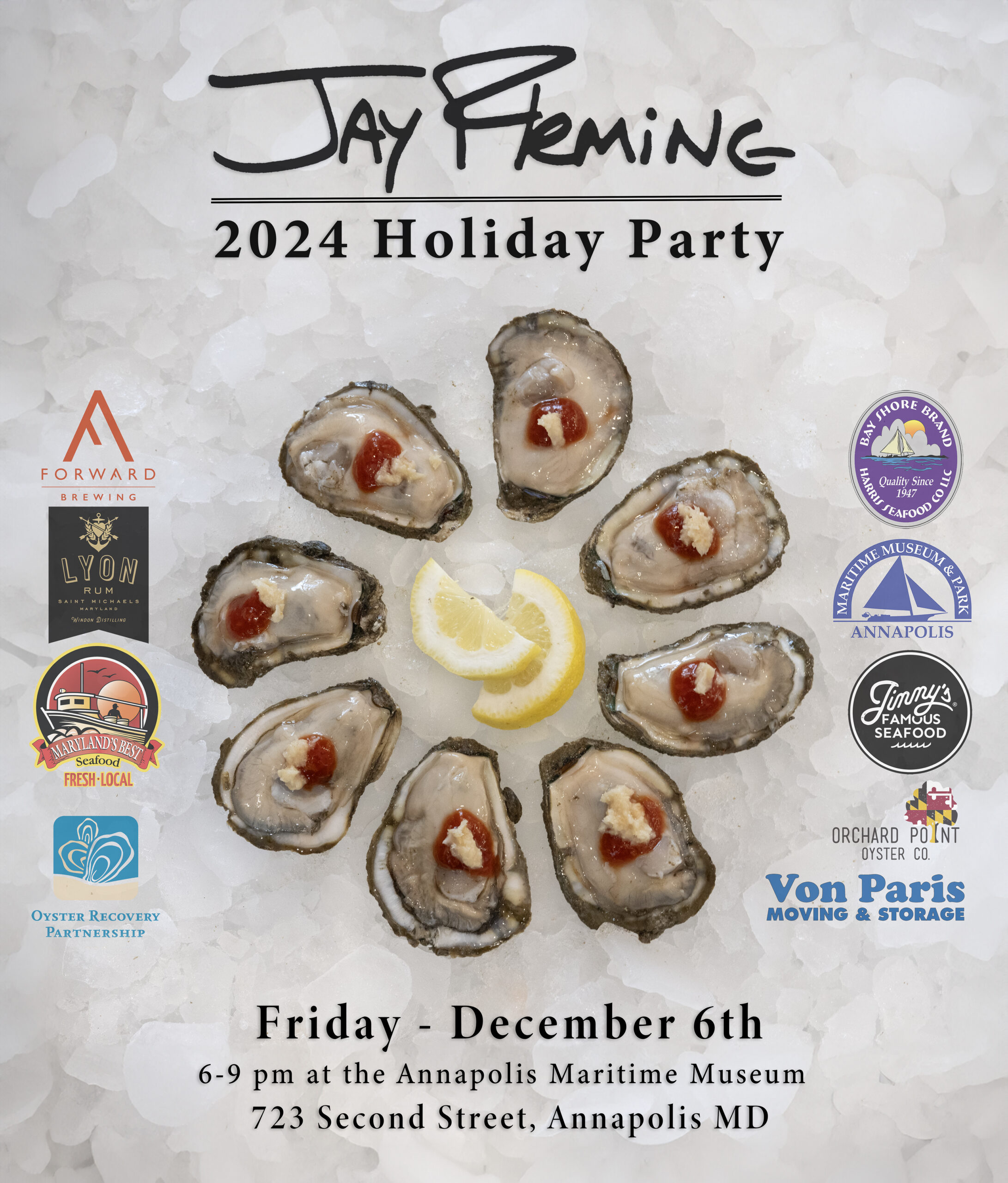 Jay Fleming’s 10th Annual Holiday Party | The Annapolis Maritime Museum ...